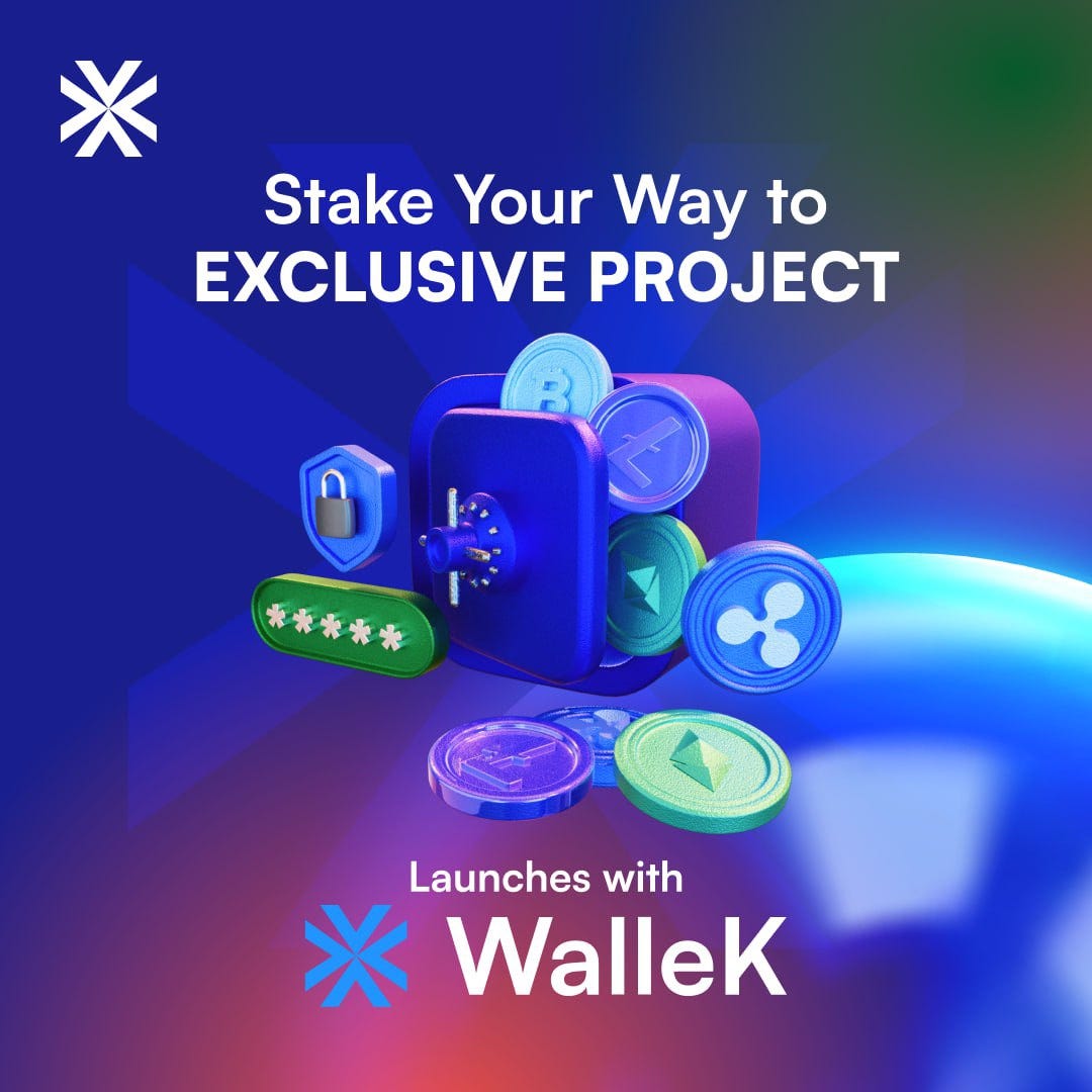 Level up your crypto experience with WalleK Staking! 🤑 - Spiros Karakousis - Medium