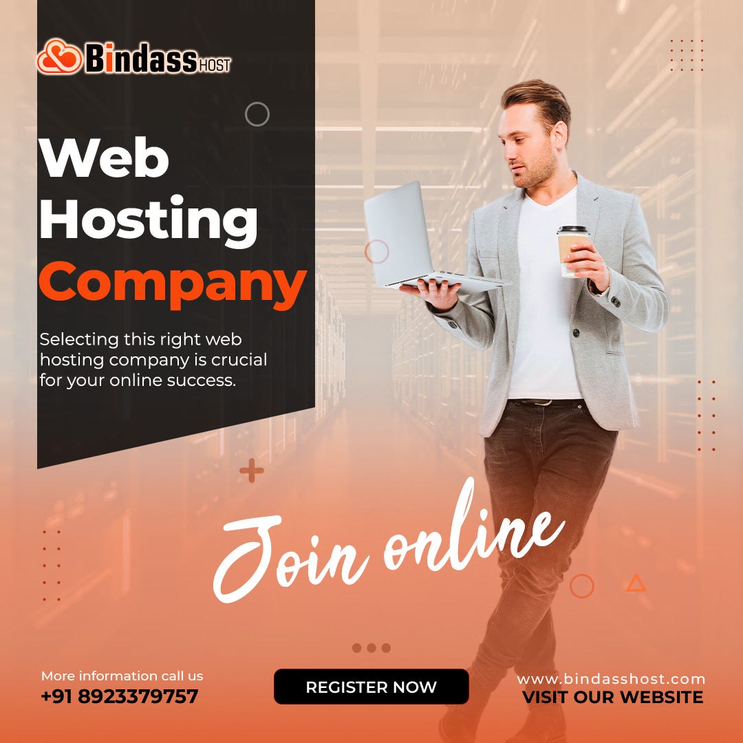 Web Hosting Company. Introduction | by Bindasshost | Jul, 2024 | Medium