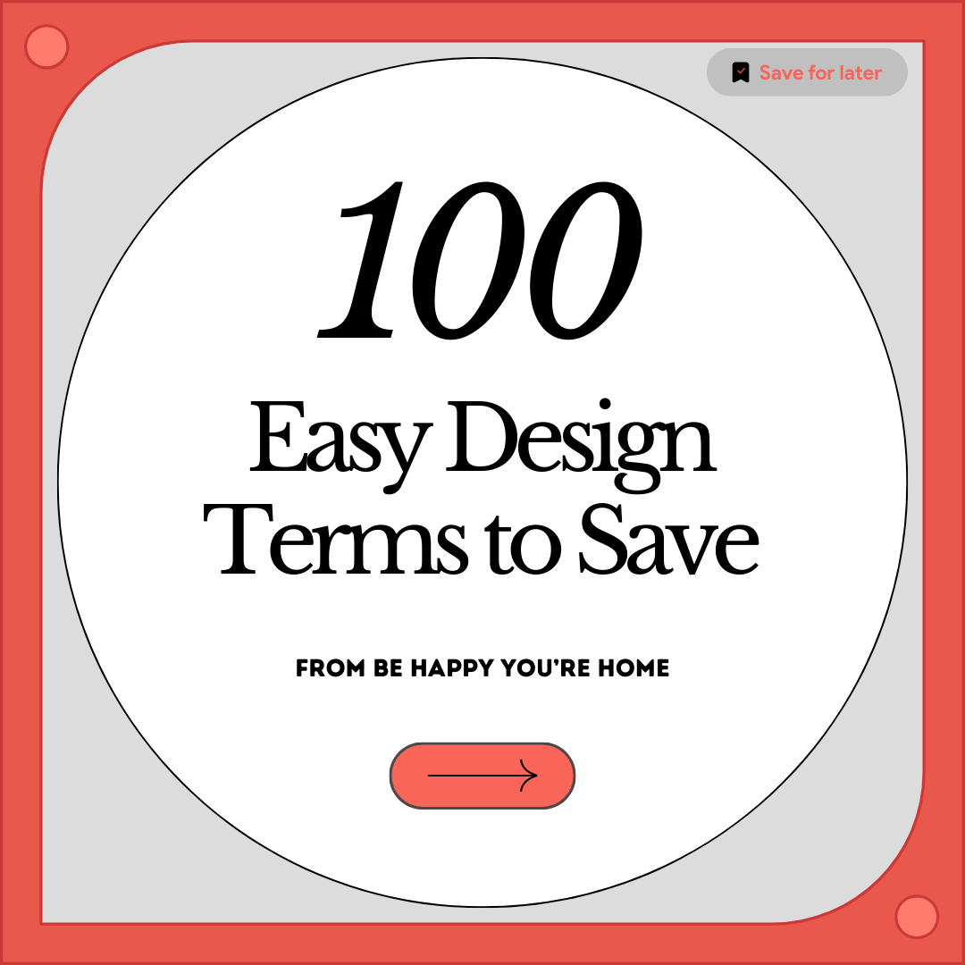 Interior Design: 100 Essential Terms Every Enthusiast Should Know | by ...