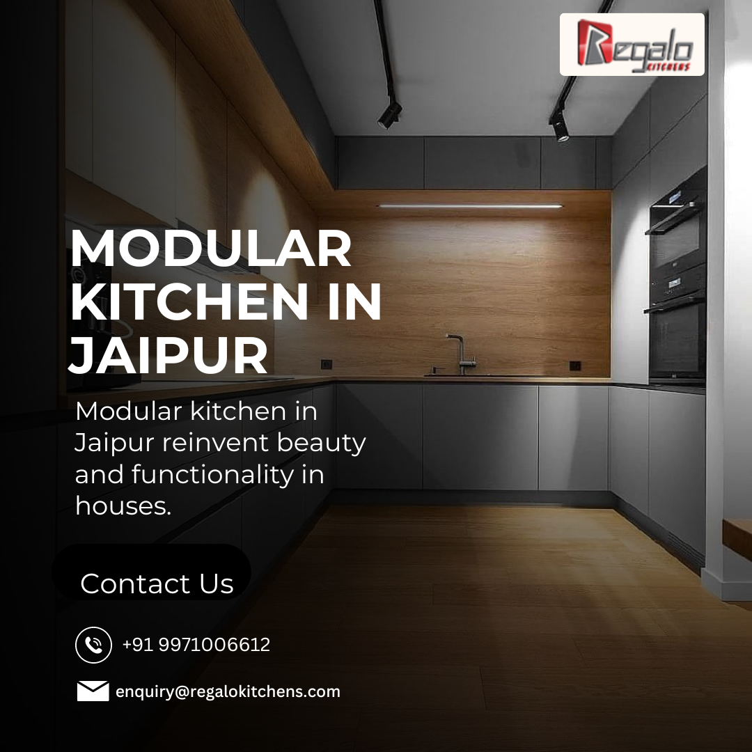 Modular Kitchen In Jaipur | Regalo Kitchens - Kitchen Design - Medium