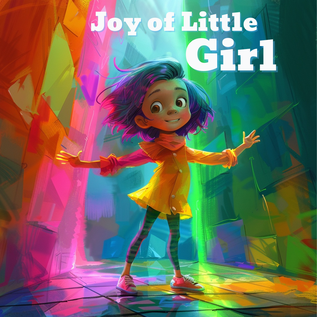 Joy of Little Girl. In the midst of a city filled with… | by ...