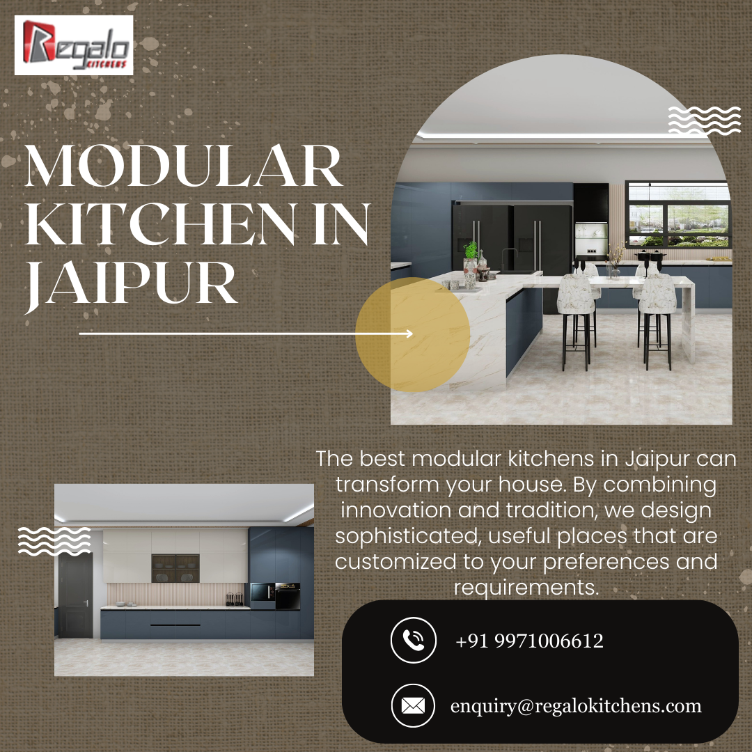 Modular kitchen In Jaipur | Regalo Kitchens - Regalo kitchens - Medium