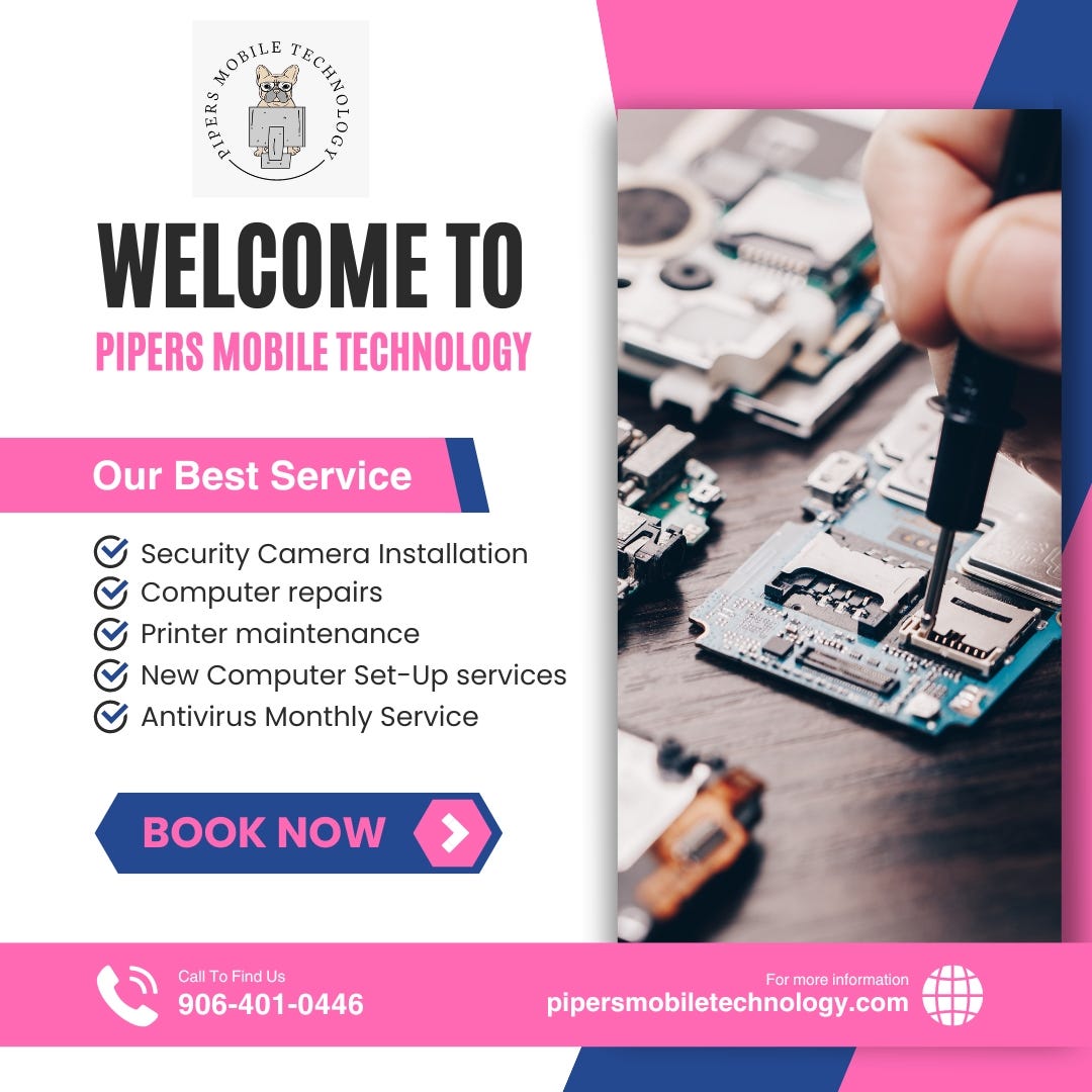 Printer Maintenance Service in Michigan - Pipers mobile technology - Medium