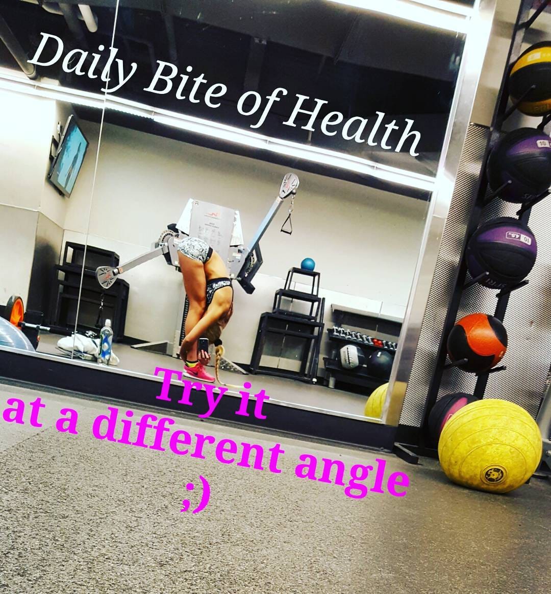 Changing angles.. Make progress. Break through plateaus. | by Angela ...