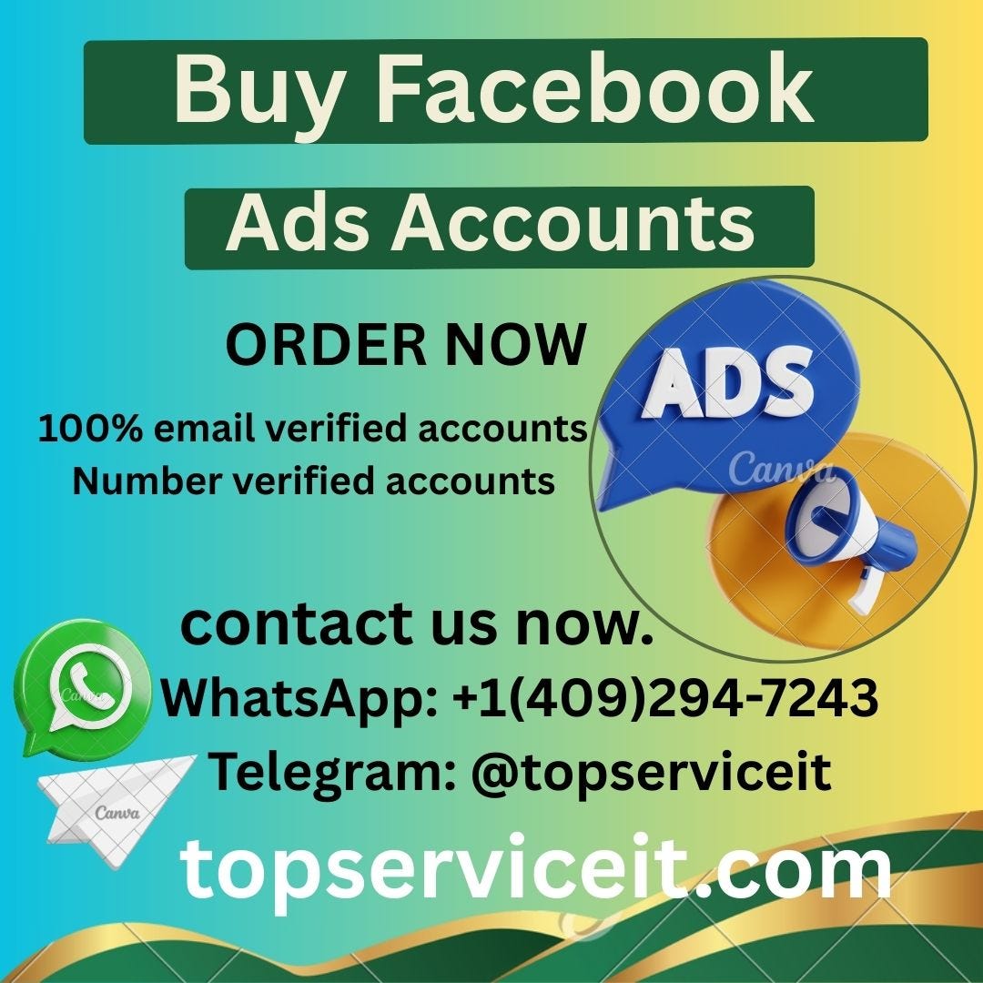 Facebook Ad manager / Facebook ads accounts | by Buy Facebook Ads ...