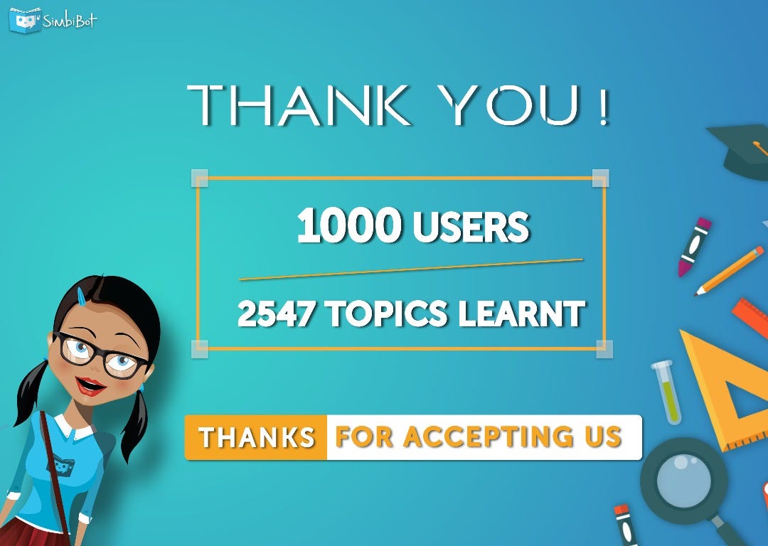 One week, 1000 users — and counting | by Elusoji Sodeeq | simbiai | Medium