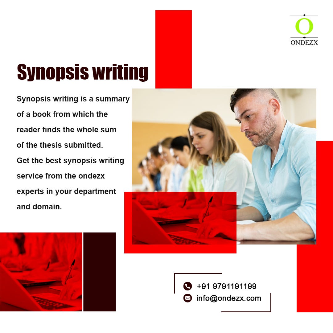 Synopsis writing - dhanush - Medium