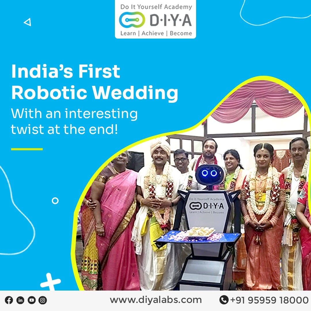 India’s First Robotic Wedding — With an interesting twist at the end ...