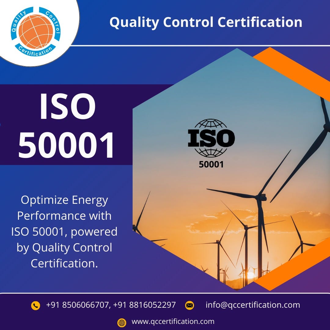 ISO 50001 | Quality Control Certification - Dakshchauhann - Medium