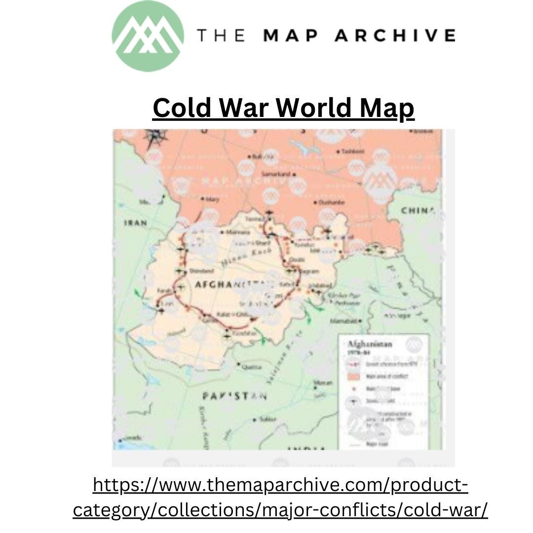 Choose Cold War World Map - Thearchivedev - Medium