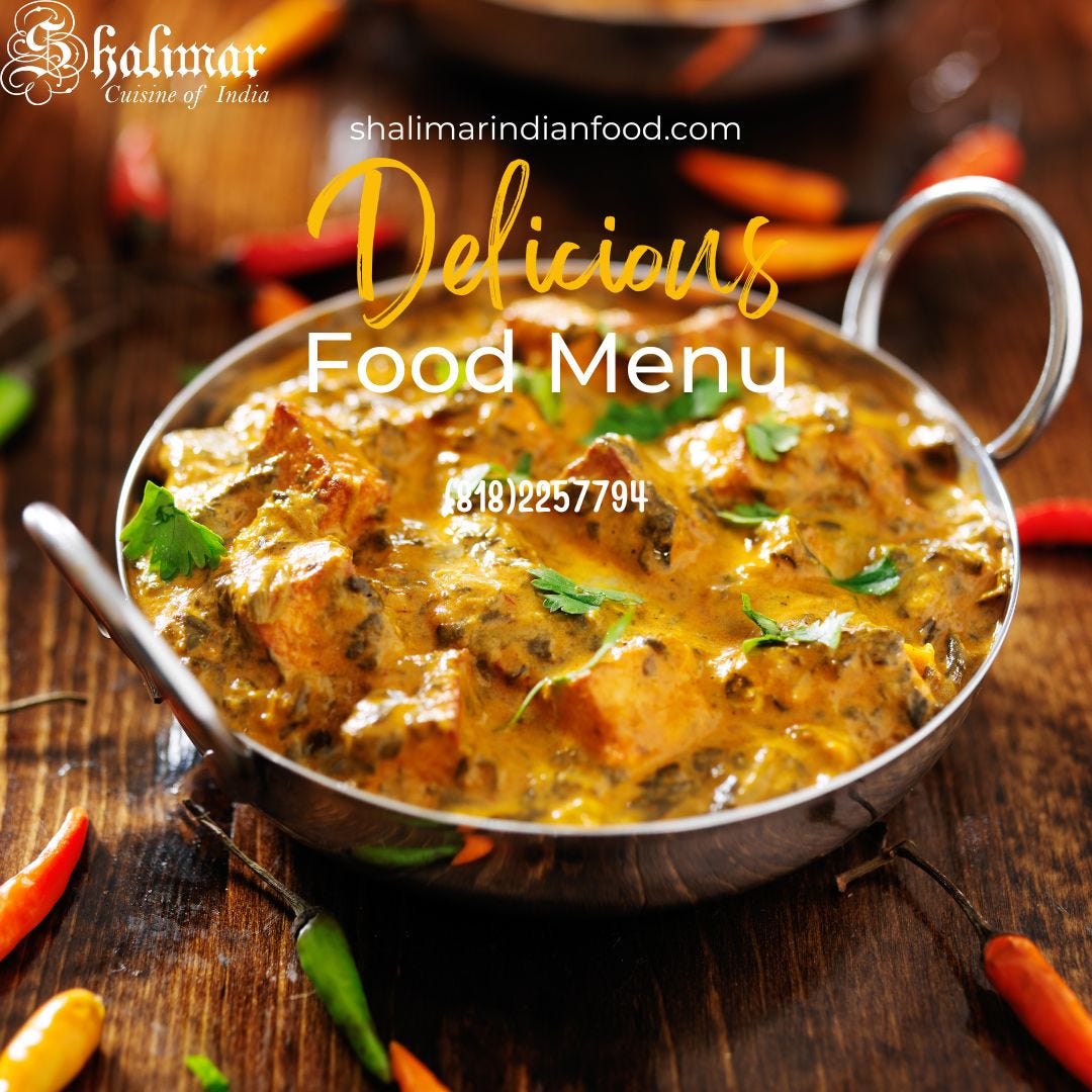 Discover the Vibrant Flavors of Indian Cuisine! - Shalimar Cuisine of ...