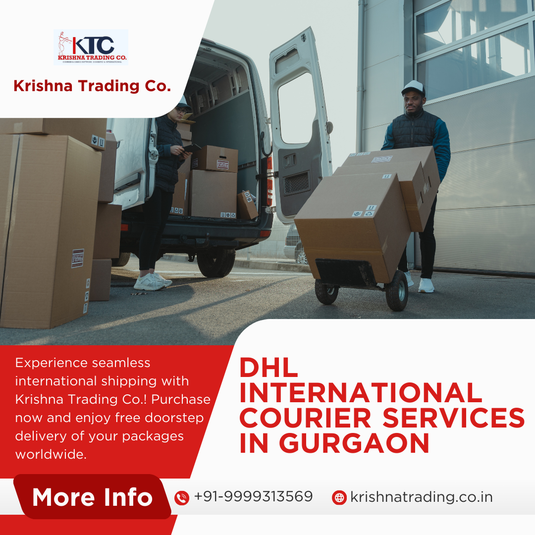 DHL courier service in Gurgaon | Krishna Trading Co. | by ...