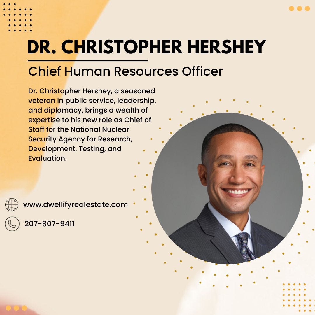 Dr Christopher Hershey Leading As Chief Of Staff Human Resources
