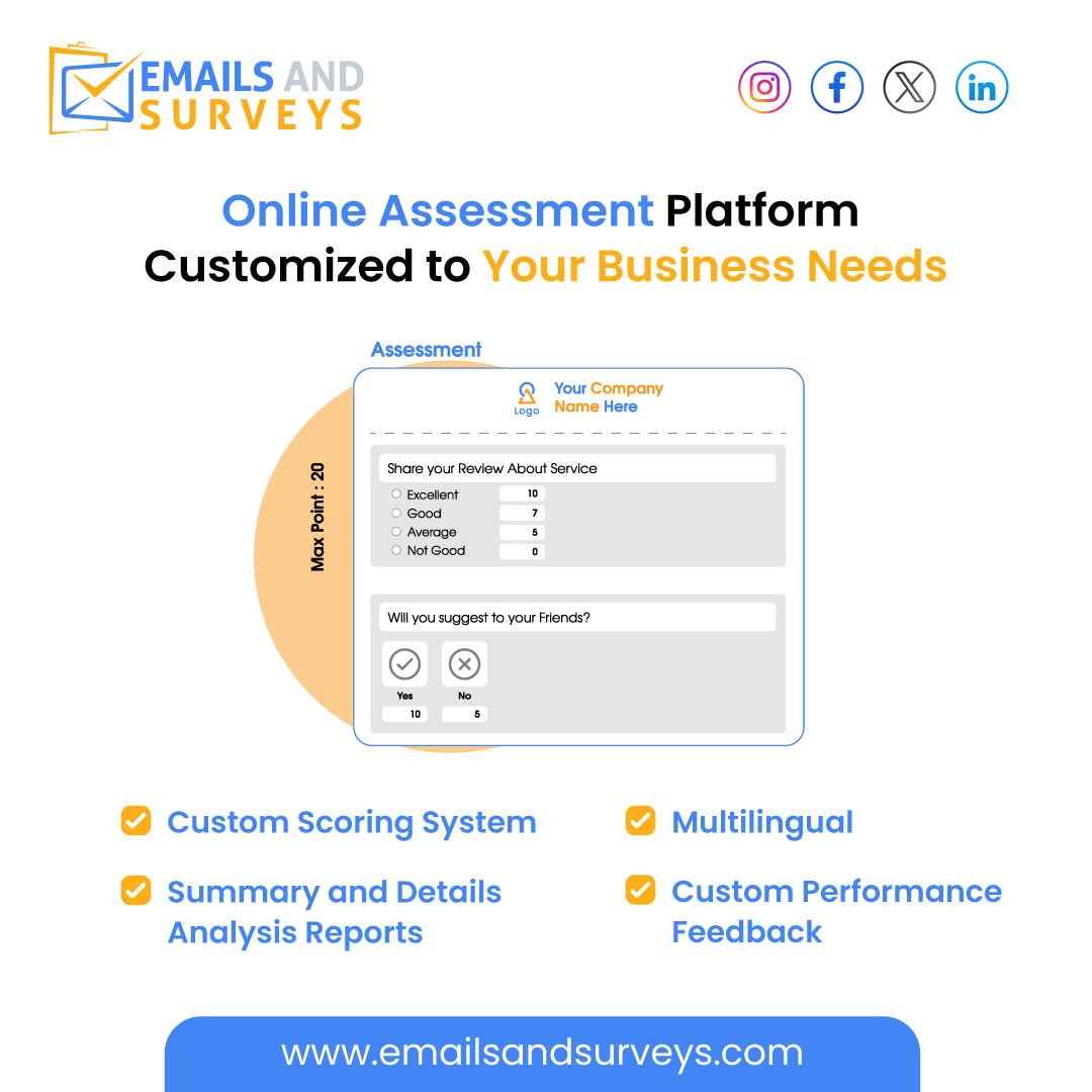 Assessment - EmailsAndSurveys - Medium