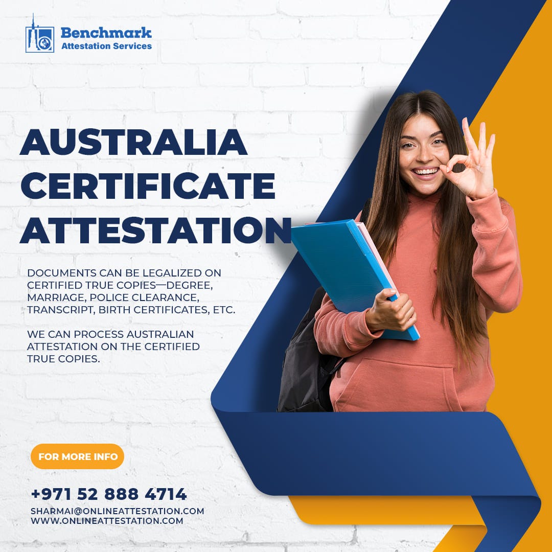 AUSTRALIAN CERTIFICATE ATTESTATION | by Javed | Medium