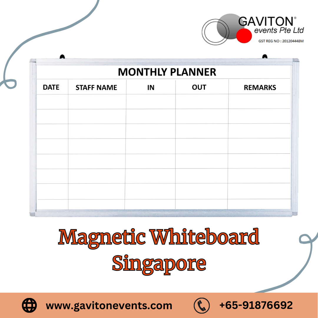 Upgrade Your Workspace with Magnetic Whiteboard Singapore - Gaviton ...
