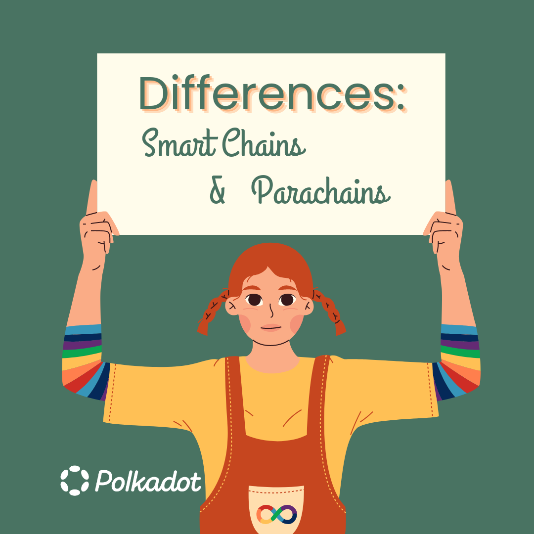 What is the distinction between smart contracts and parachains? | by ...