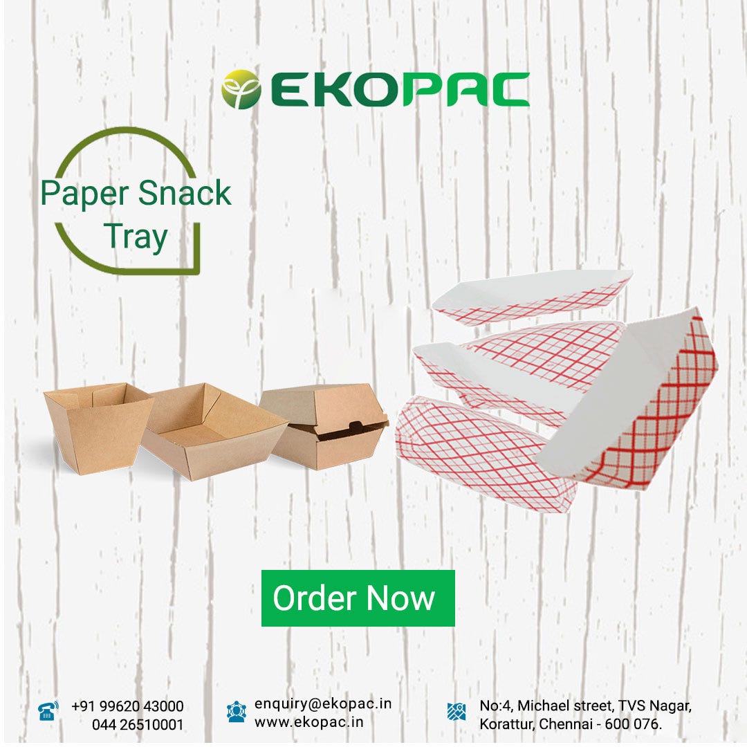 Buy Paper Snack trays in chennai | Paper Boat Trays at Affordable ...