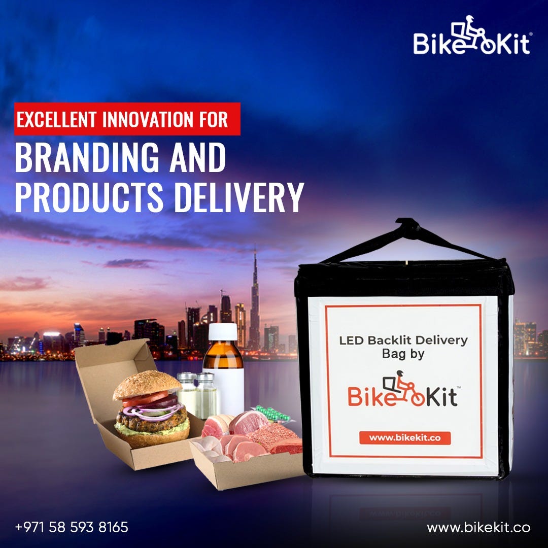 Insulated Food Delivery Bags | BIKEKIT - bike kit - Medium
