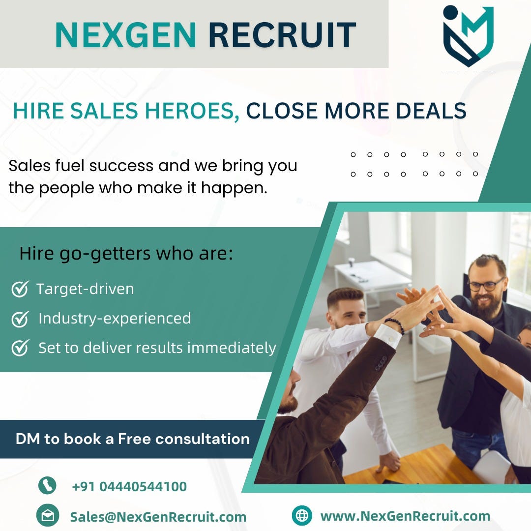 Hiring the right salesperson isn’t just about closing deals It’s about ...