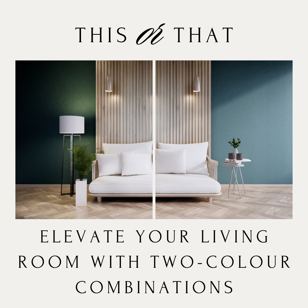 Elevate Your Living Room with Two-Colour Combinations: A Comprehensive Guide | Medium