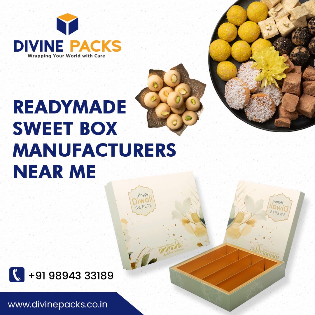 Where Quality Meets Tradition: Find the Perfect Readymade Sweet Box ...