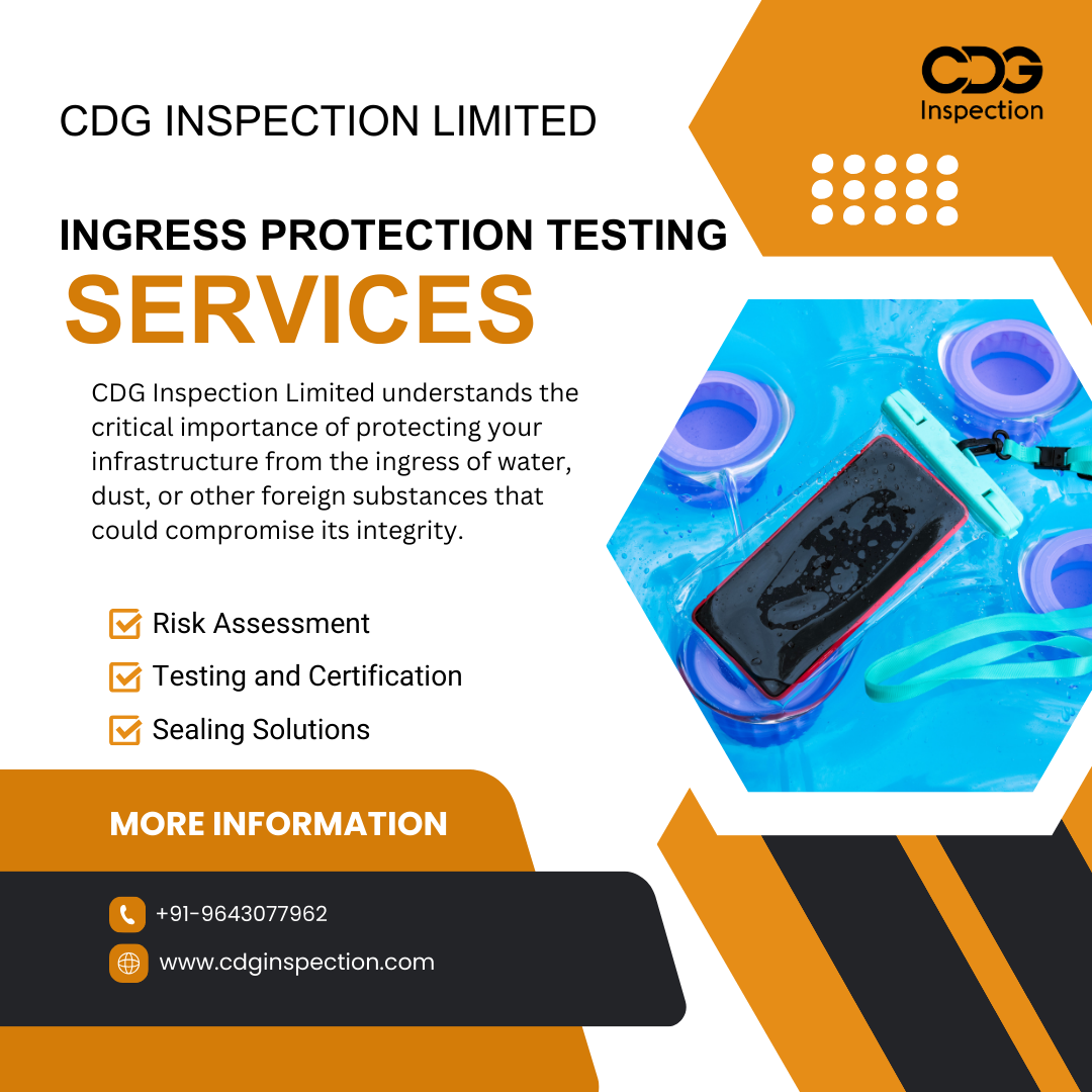 Enhancing Asset Protection: CDG Inspection Limited’s Ingress Protection ...