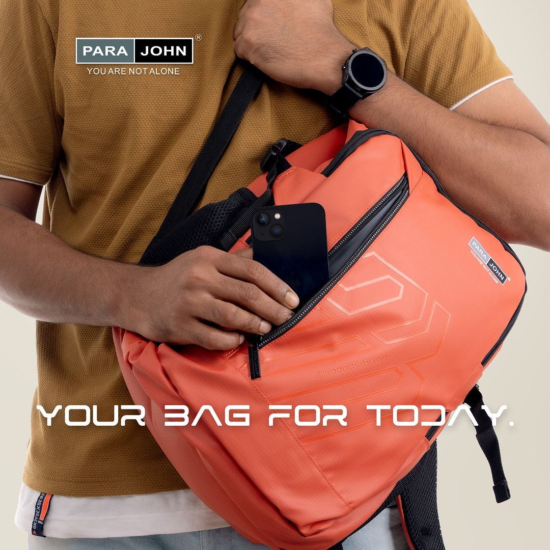 Premium Backpacks and Luggage Trolley Bags: Para John | by Parajohn ...