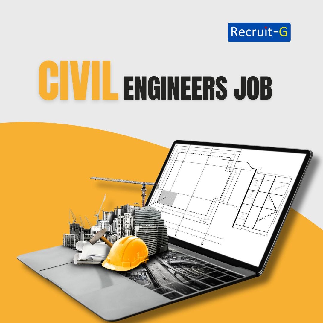 Explore Top Civil Engineering Jobs with Recruit-G | by Recruit-G | May ...