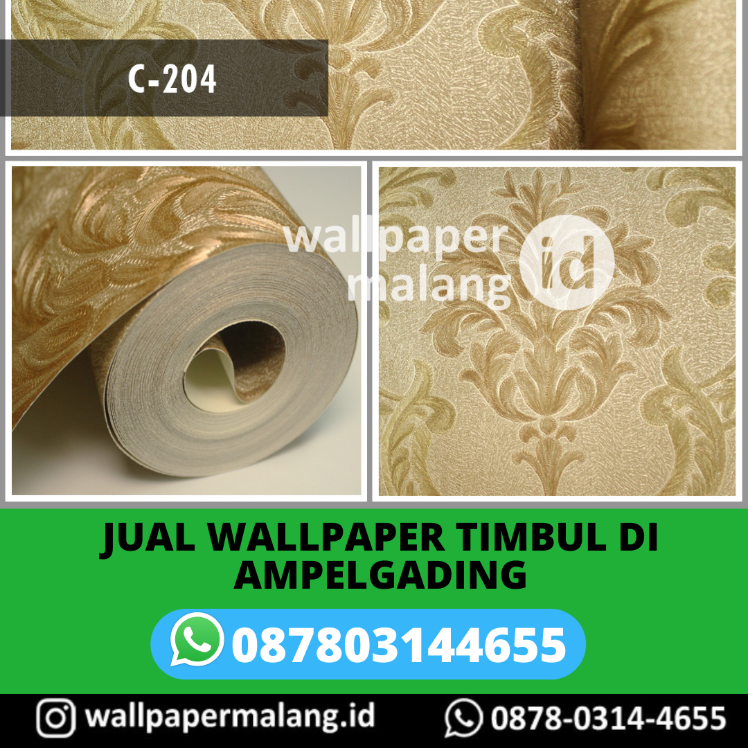 JUAL WALLPAPER TIMBUL DI AMPELGADING | by Tukang Wallpaper malang | Medium