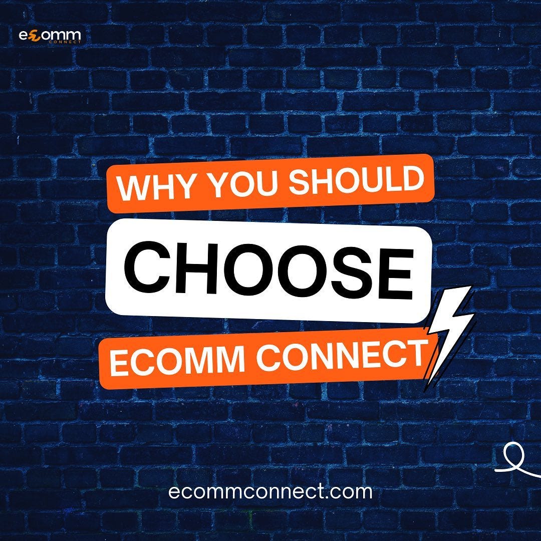Ready to level up your eCommerce game? Here’s why ECOMM CONNECT is your go-to choice. As a ...