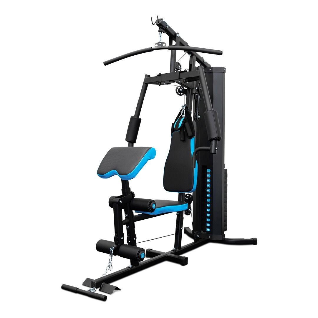 JX-2 MULTI-GYM WITH PREACHER PAD + 150LBS HEAVY STACK - dynamofitness ...