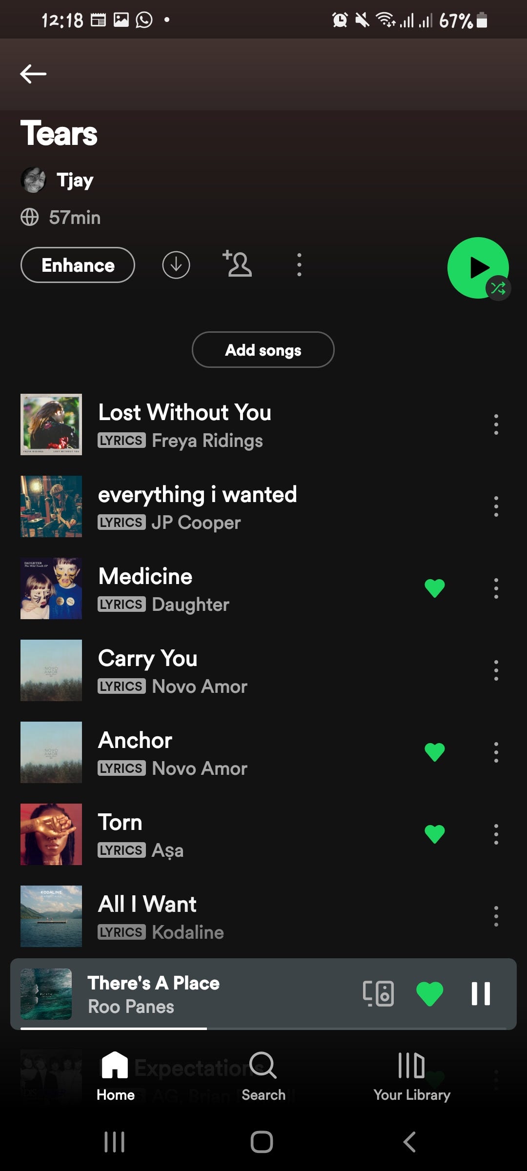 Someone asked me to share my heartbreak playlist with him and I took it ...