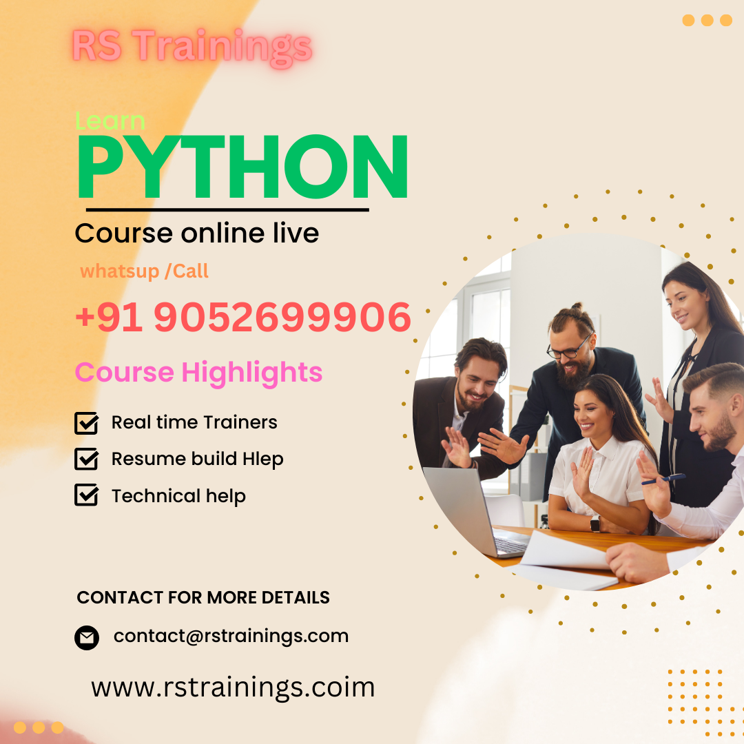 Python Training in Hyderabad. Title: Elevate Your Programming Skills ...