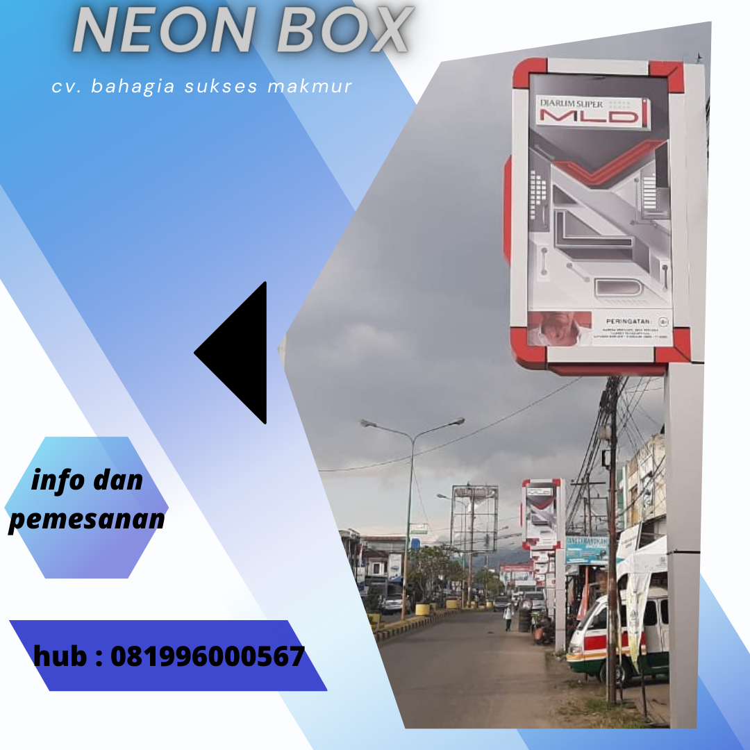 jasa pembuatan neon box - huruf timbul tangerang - Medium