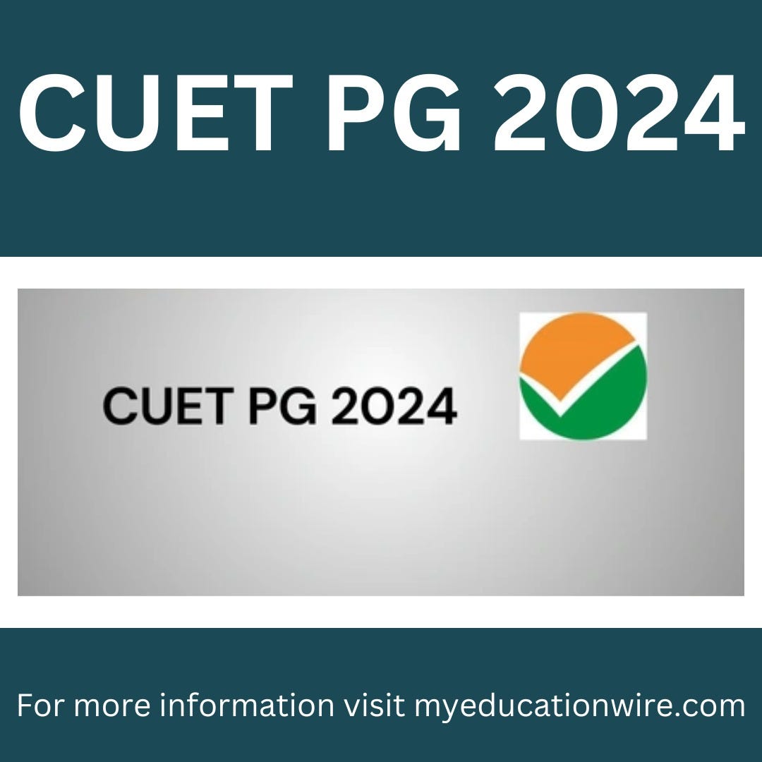 CUET PG 2024. CUET PG 2024 | by Ezeeonline | Medium