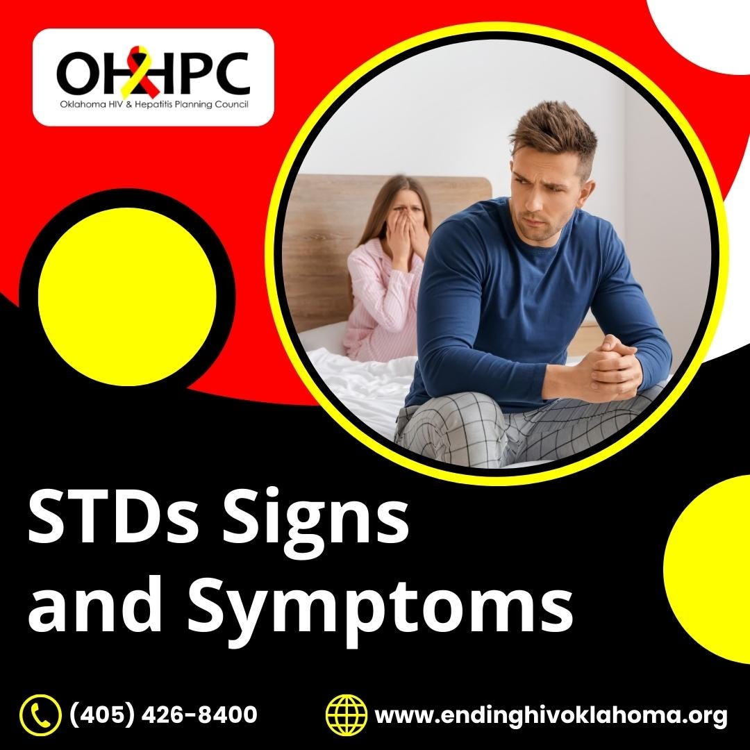 STDs: Signs And Symptoms - Ending HIV Oklahoma - Medium