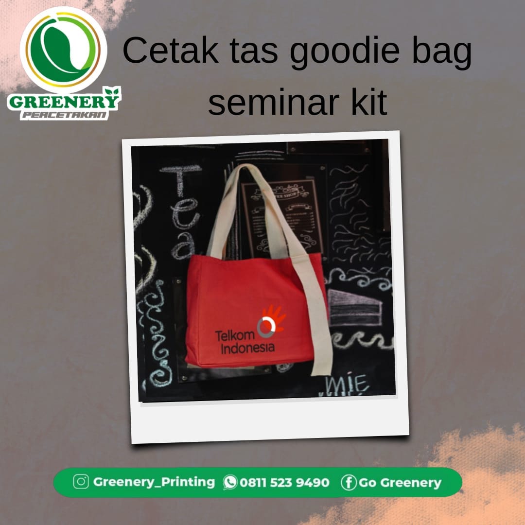 pusat Pengadaan Cetak Tas goodie bag seminar kit di kotabesi Hub 0811 ...