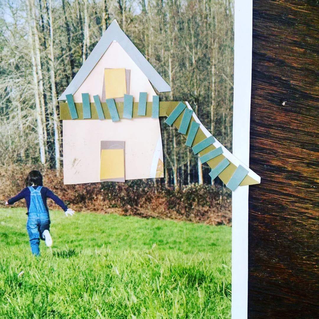The Paper House. It is a paper house. Paper walls with… | by Rachel ...