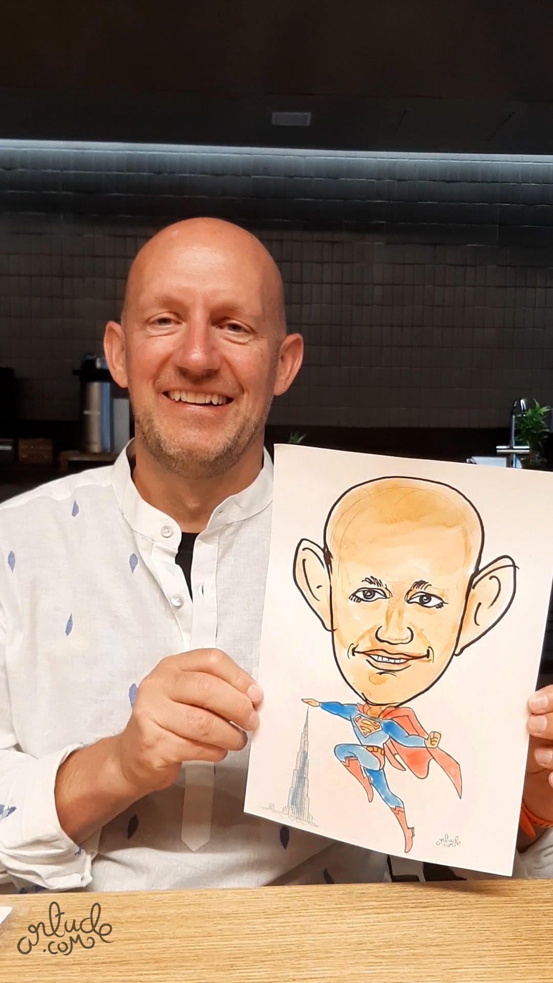 Live Caricature Fun at Google Cloud Office - Artude Gallery - Medium