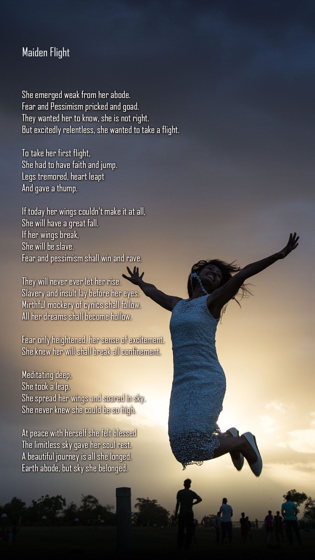 Maiden Flight | by Kadambari Sahu | Medium