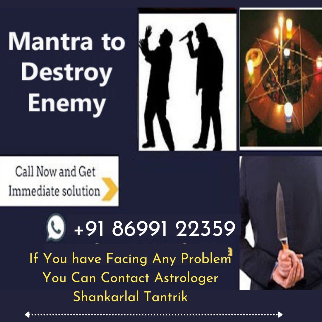 How to get rid of enemies permanently|+91 86991 22359 | by Onlineguruji ...