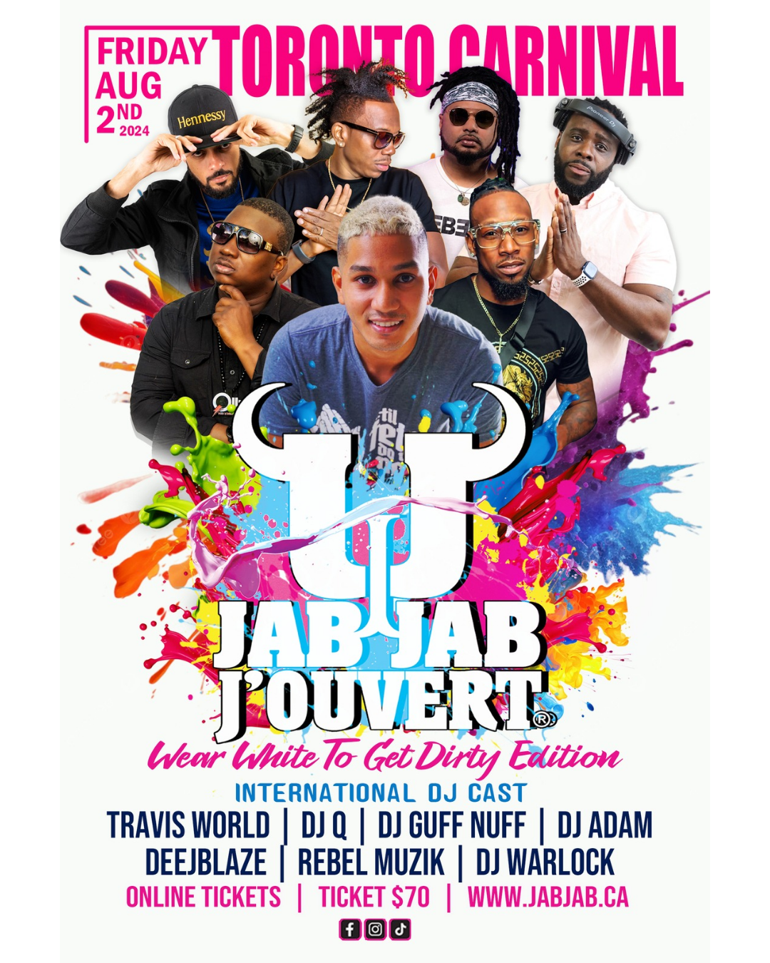 Jab Jab J’Ouvert Toronto Carnival 2024 - Harry Ajax - Medium