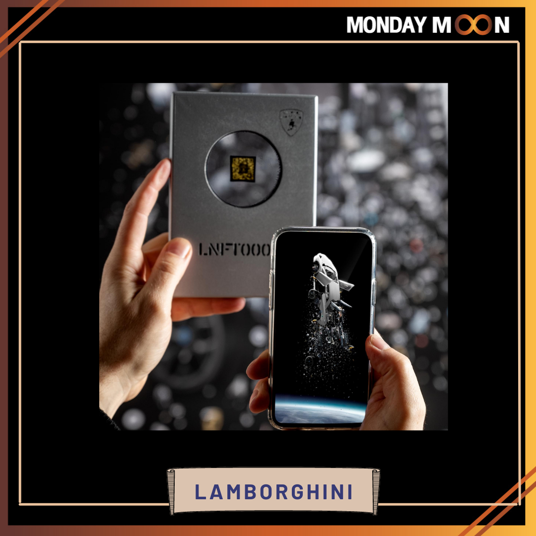NFTs Speed Into Space Courtesy Of Lamborghini : Legendary Brand ...