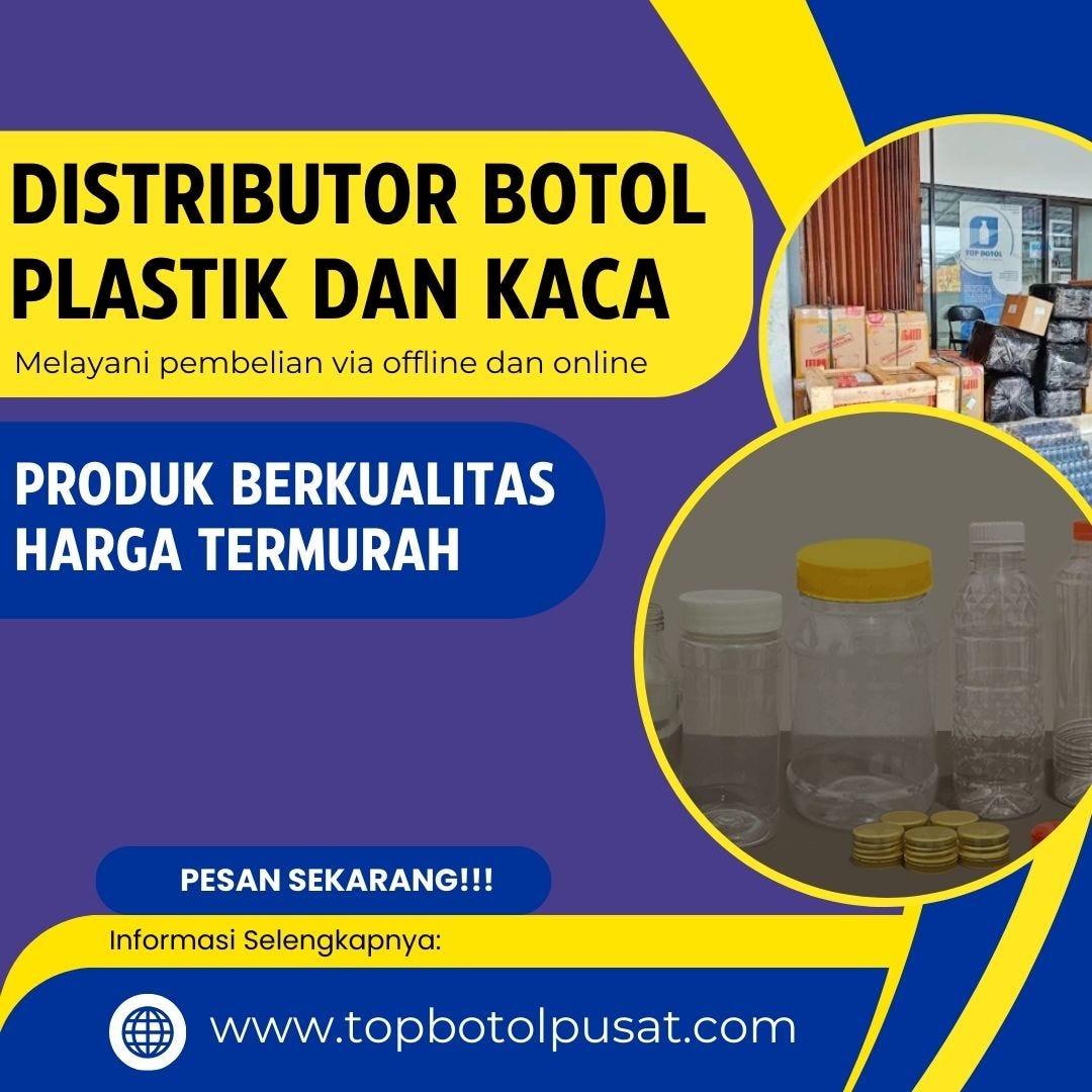 TLP/WA 081905903644 Distributor Botol Kemasan Pondok Kacang Timur di ...