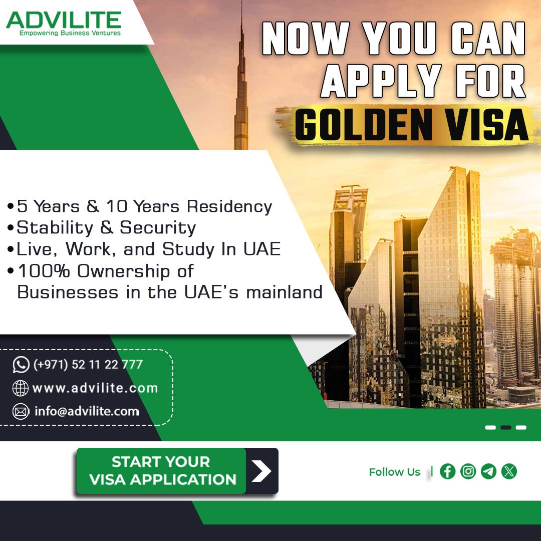 Unlock Your Golden Future! Apply for the Golden Visa today and embark ...