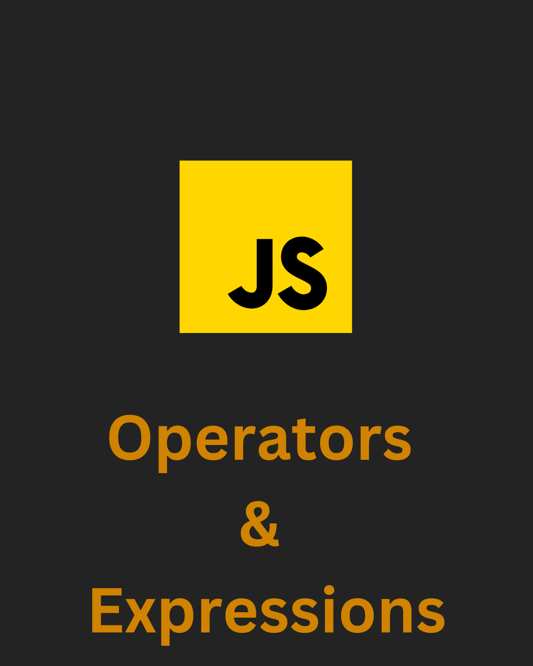 Operations & Expressions In JavaScript | by Dev Frank | Level Up Coding