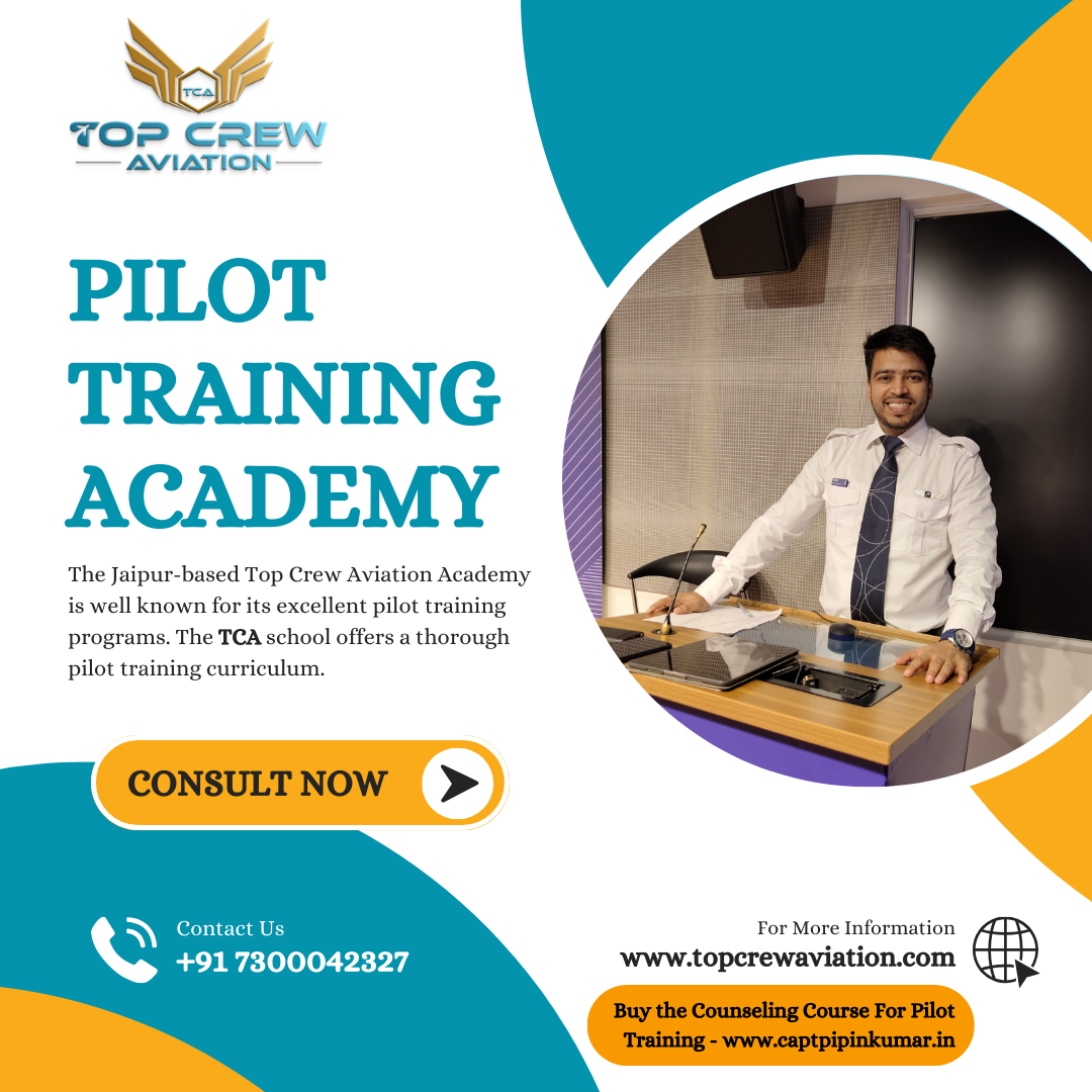 Pilot Training Academy Jaipur | Pilot Training Academy School - Top Crew Aviation - Medium