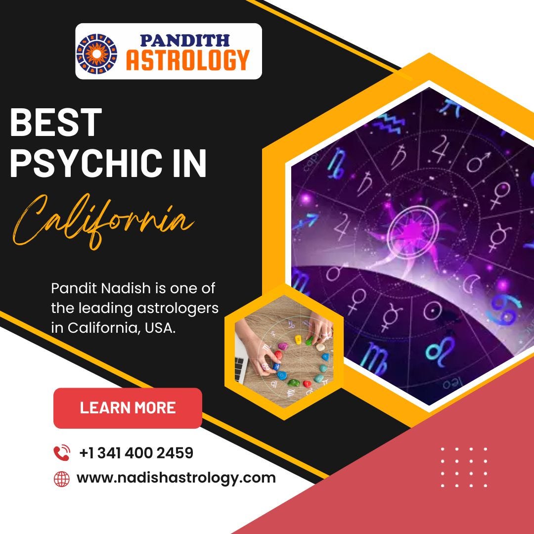 Psychic in California USA- Nadishastrology - nadish astrology - Medium