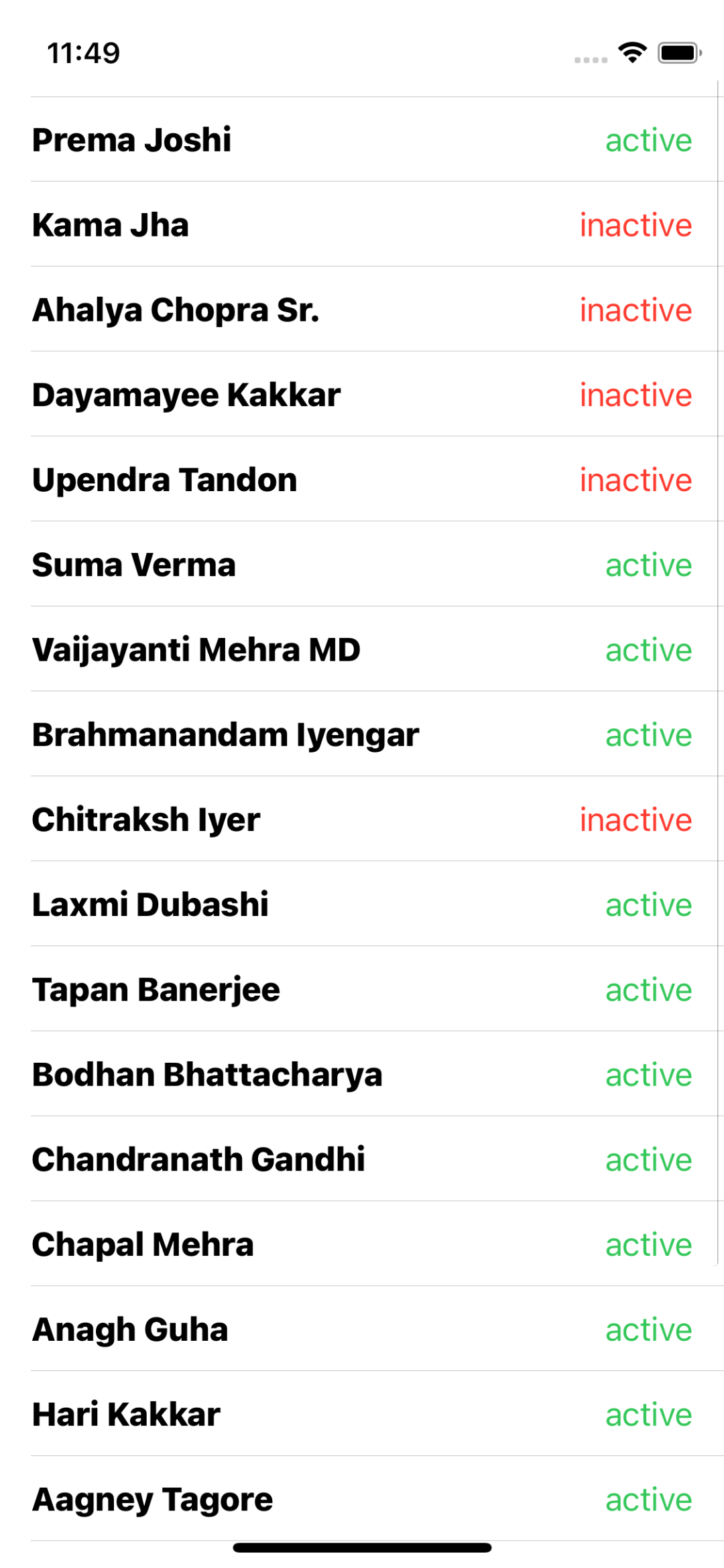 SwiftUI: List API Call. In this post we are going to take a… | by Ronak Patel | Medium